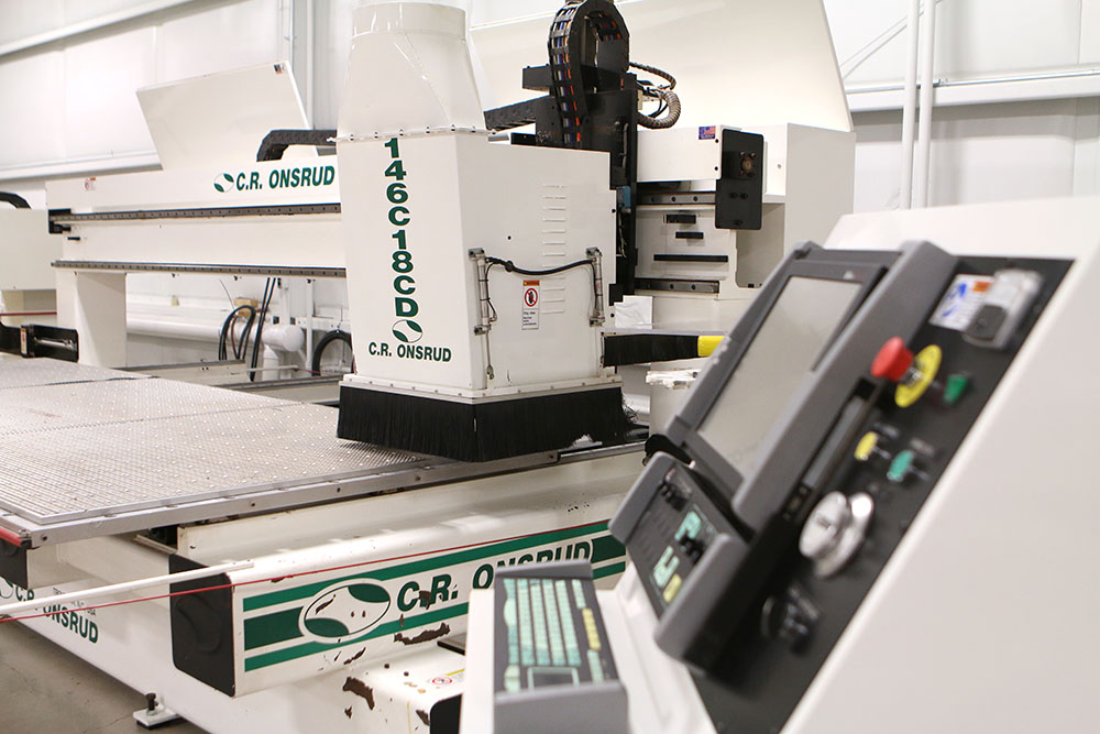 Used C.R. Onsrud CNC Router 146C18CD 5' x 12' - Scarlett, Inc.